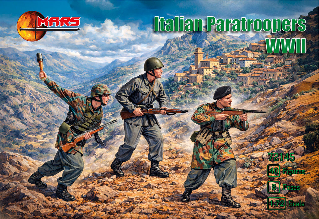 MARS plastic figure soldiers in scale – Waterloo 1815 A. Pierini