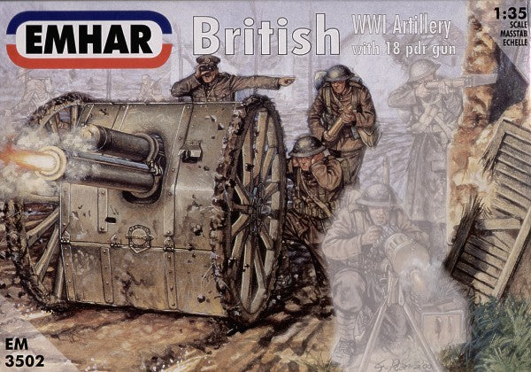 03502 EMHAR 1/32 ARTIGLIERIA INGLESE WWI – Waterloo 1815 A. Pierini