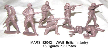 MARS plastic figure soldiers in scale – Waterloo 1815 A. Pierini