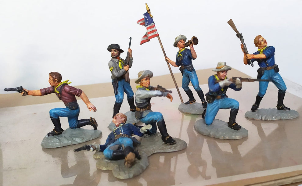 AP048 WATERLOO1815 CUSTER'S LAST STAND SET2 1/32 – Waterloo 1815 A. Pierini