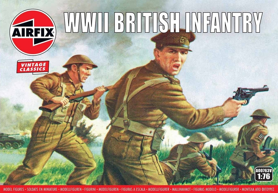 AX00763V AIRFIX British Infantry (WWII) Vintage Classics series 1/72 ...