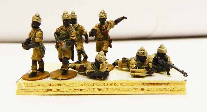 BRITINF109 EWM EARLY WAR MINIATURES BRITISH ARMY PLATOON HQ 1/72 ...