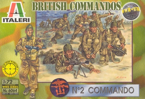 ITALERI 6064 World War II British Commandos – Waterloo 1815 A. Pierini