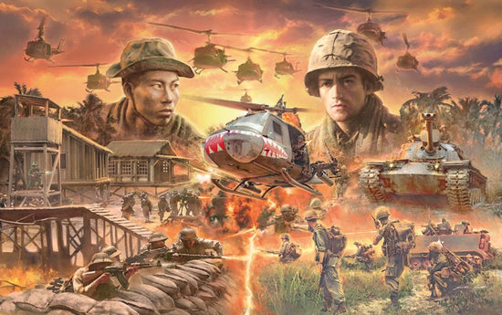 ITALERI 6184 PLAYSET 1/72 Operation Silver Bayonet - Vietnam War 1965 ...