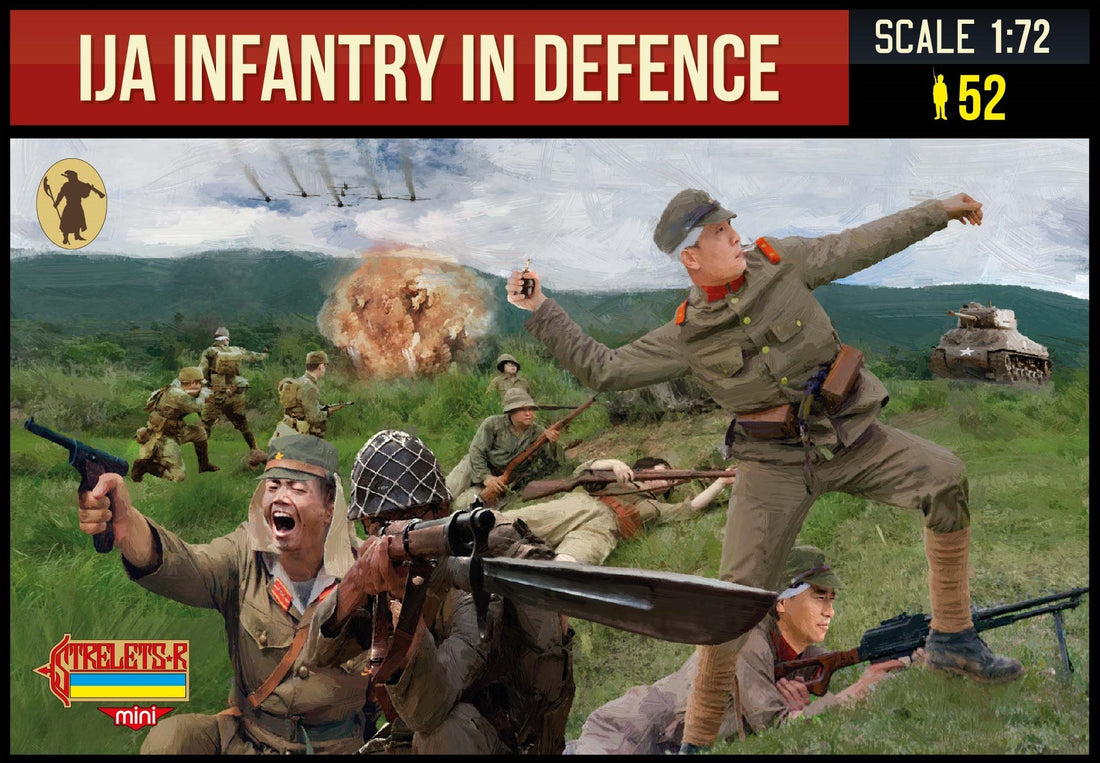 M115 STRELETS IJA Infantry in Defence WWII 1/72 – Waterloo 1815 A. Pierini