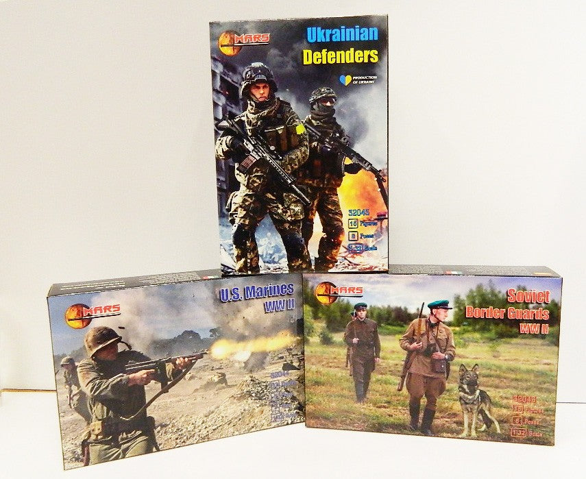 MARS plastic figure soldiers in scale – Waterloo 1815 A. Pierini