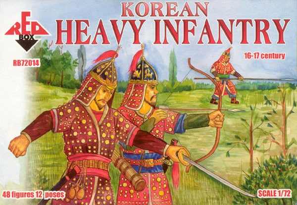 REDBOX 72014 Korean Heavy Infantry – Waterloo 1815 A. Pierini